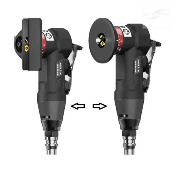 Hand pneumatic chamfering tool AX311SC with guide